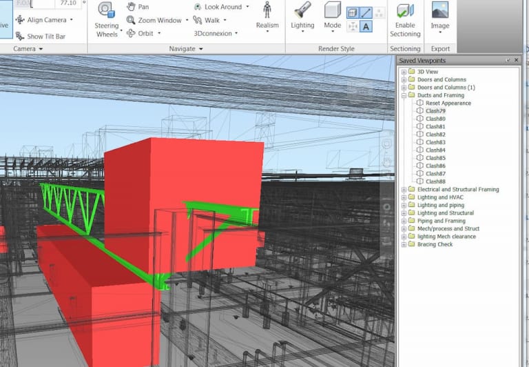 Kiểm tra xung đột trong Naviswork- Các bước triển khai - Point Group